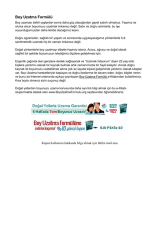 Boy uzatma-kitabi-bedava-pdf-indir- | PDF