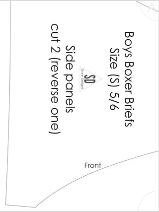 Boy boxer brief pattern | PDF | Boxing | Sports