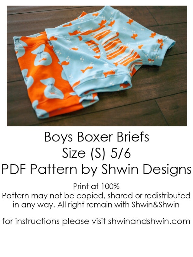 Boys Boxer Briefs {Free Pdf Pattern} – RCZD