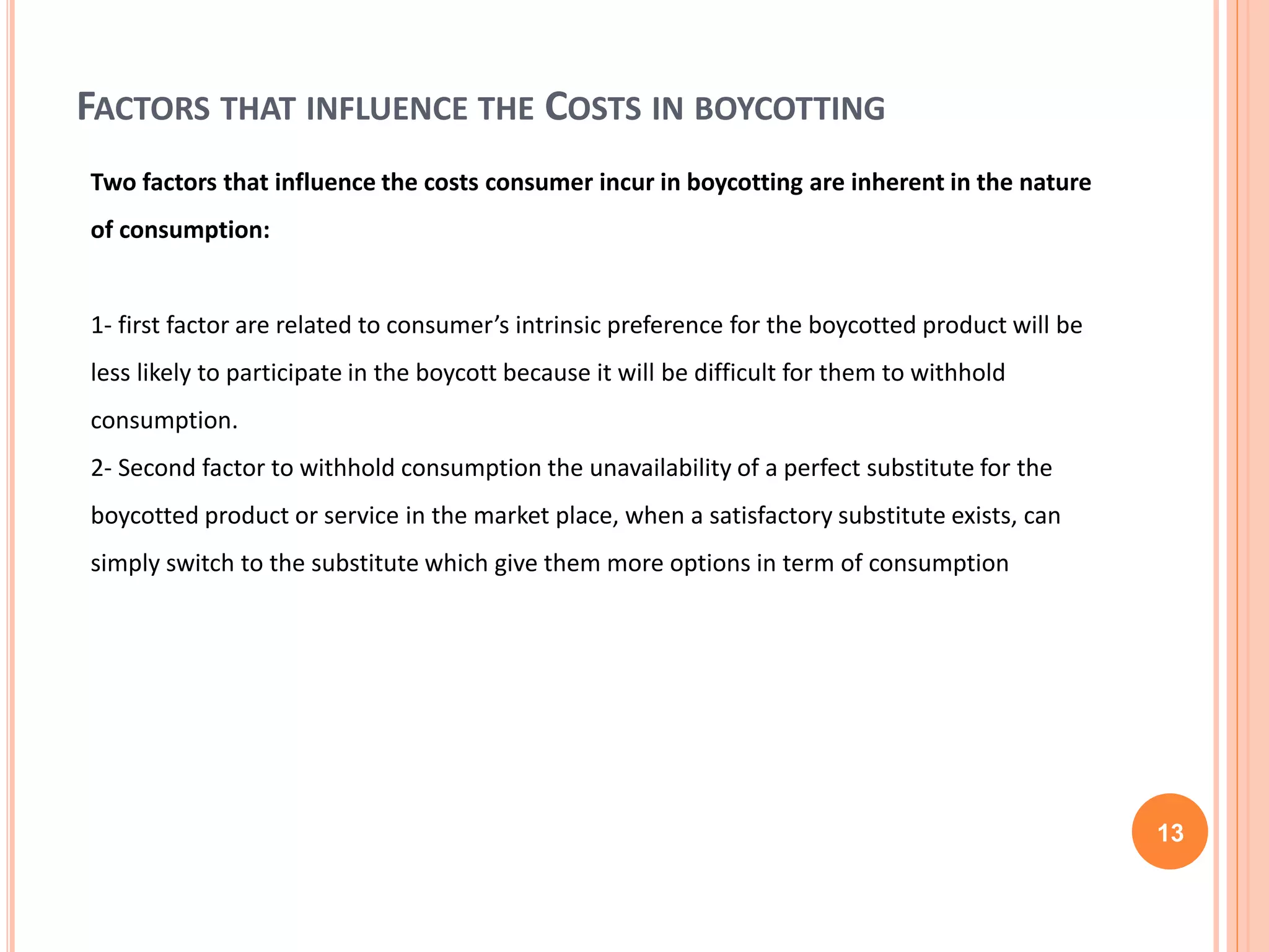Boycott | PPTX