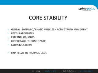 Back Rehabilitation | PDF | Physical Therapy | Wellness