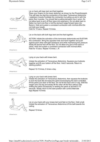 3 week discectomy | PDF