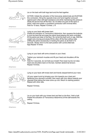 6 week discectomy | PDF