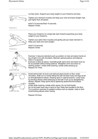 6 week discectomy | PDF
