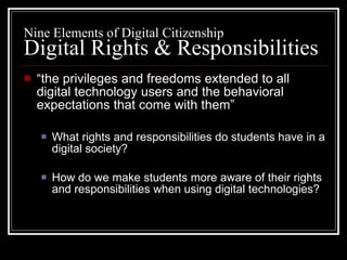Digital Citizenship overview | PPT