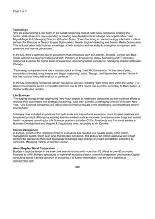 Boyden Executive Outlook | PDF