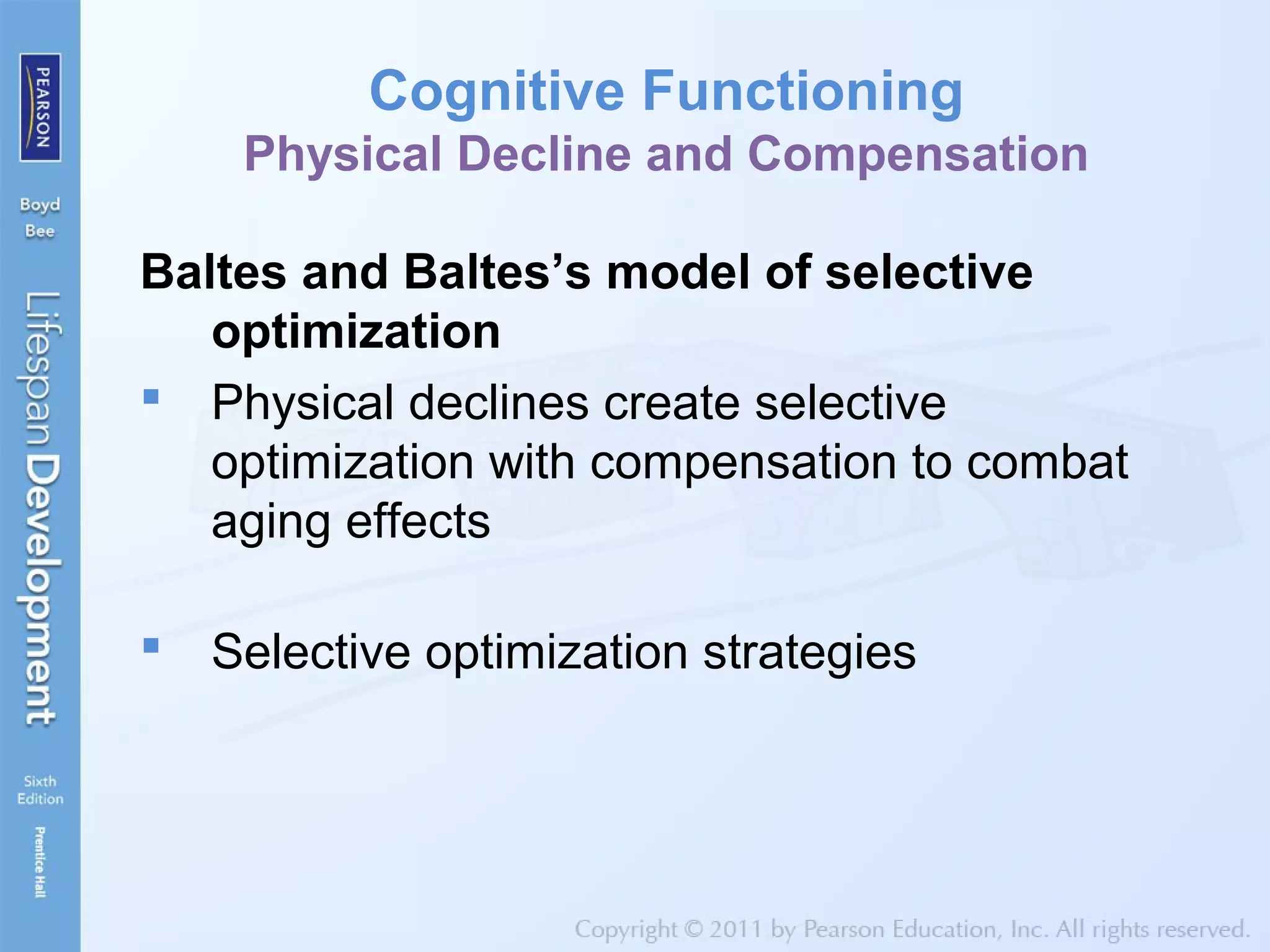Bee & Boyd, Lifespan Development, Chapter 15 | PPT