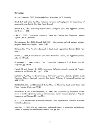 Boyd property cash_flow_studies_focusing_on_model_consistency_and_data ...