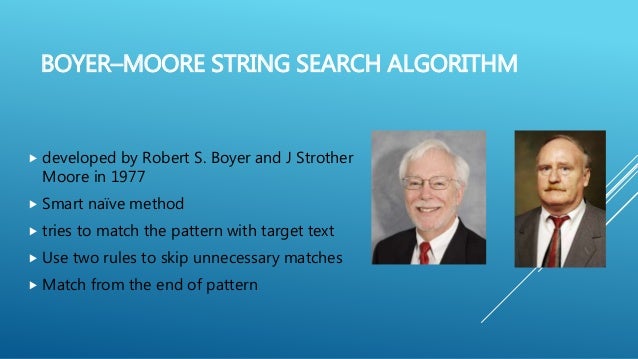 Boyermoore String Search Algorithm 2382