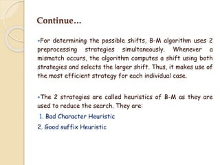 Boyer more algorithm | PPT