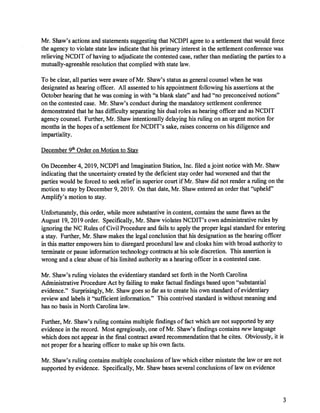 Superintendent Mark Johnson letter to Secretary Eric Boyette | PDF