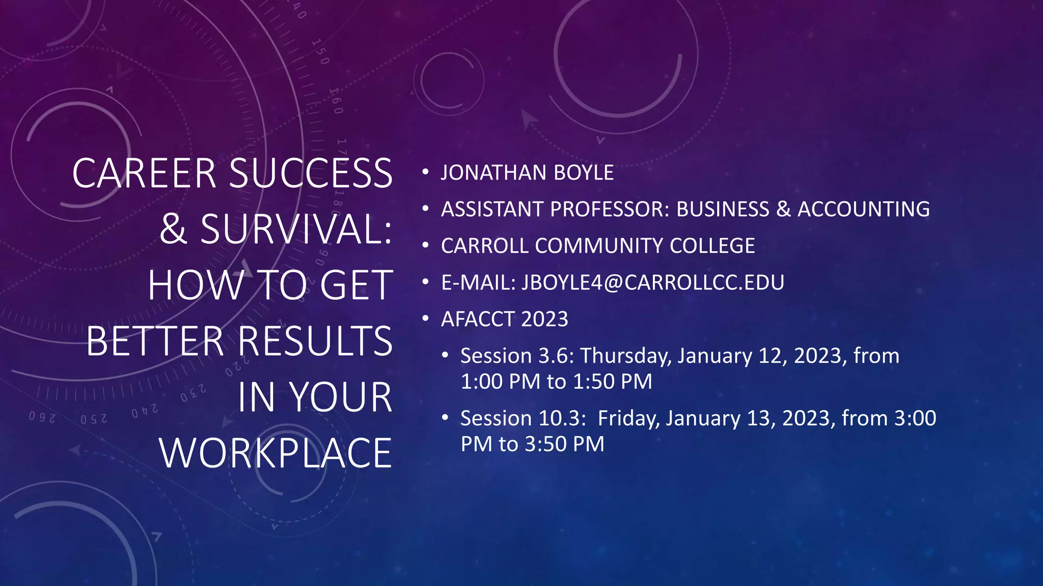 Career Success & Survival: How to Get Better Results in your Workplace ...