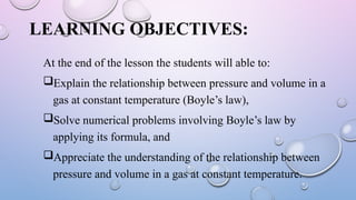 Boyles-law.pptx this is the lesson plan about boyles law | PPTX