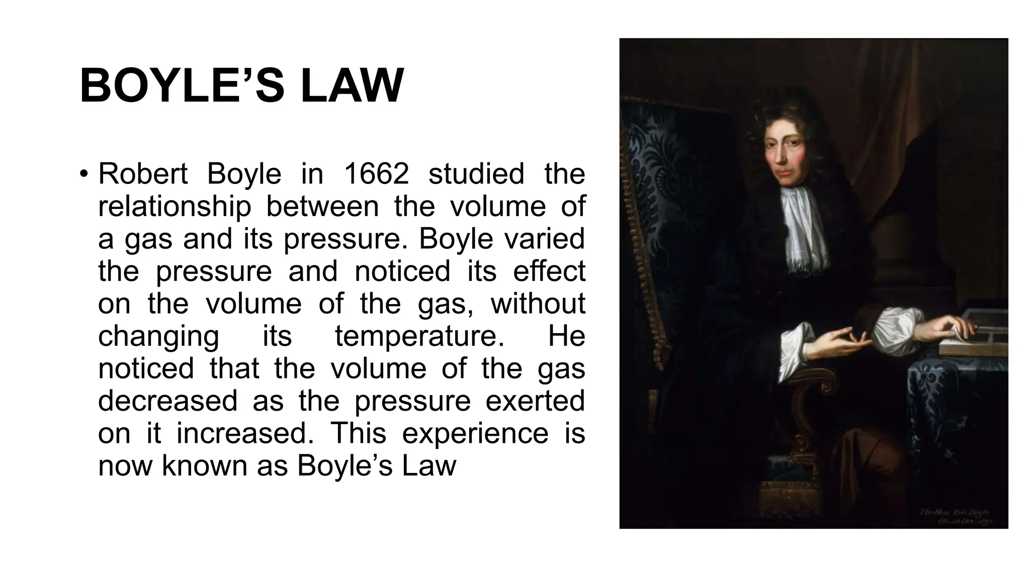 Chemistry: Boyles law PowerPoint presentation | PPT