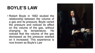 Chemistry: Boyles law PowerPoint presentation | PPTX