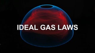 Chemistry: Boyles law PowerPoint presentation | PPTX