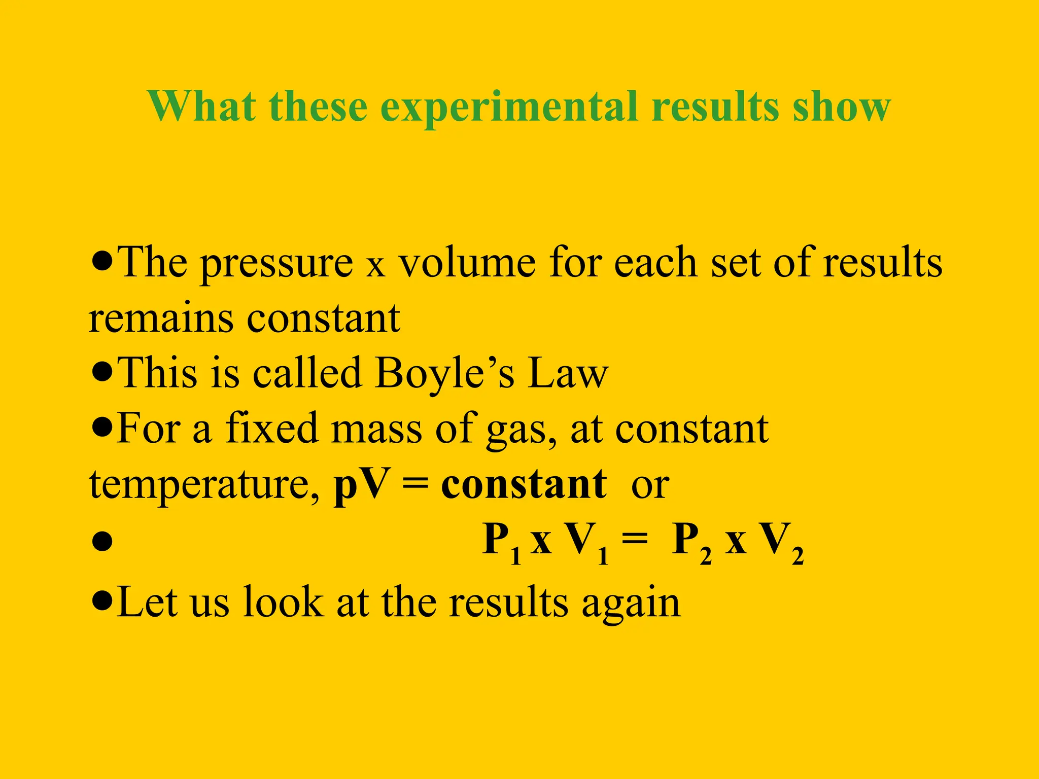 Boyle's Law ppt in engineering thermodynamics | PPTX