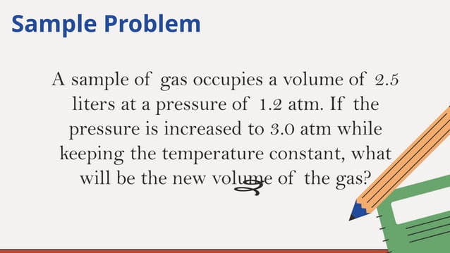 Science 8. Boyle's Law with sample problems and explanation | PPTX