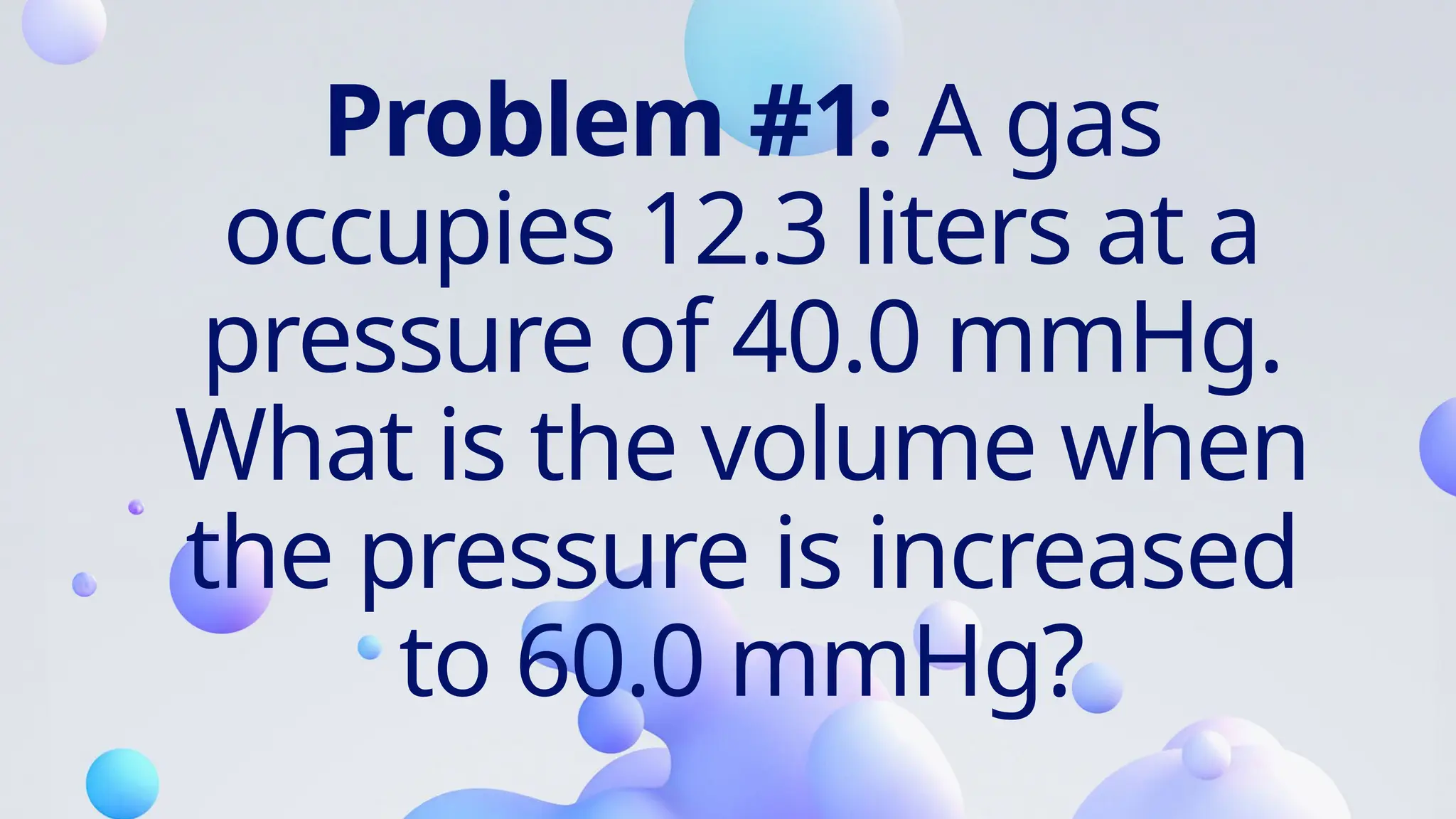Boyles Law Problems for Grade 10 students | PPTX