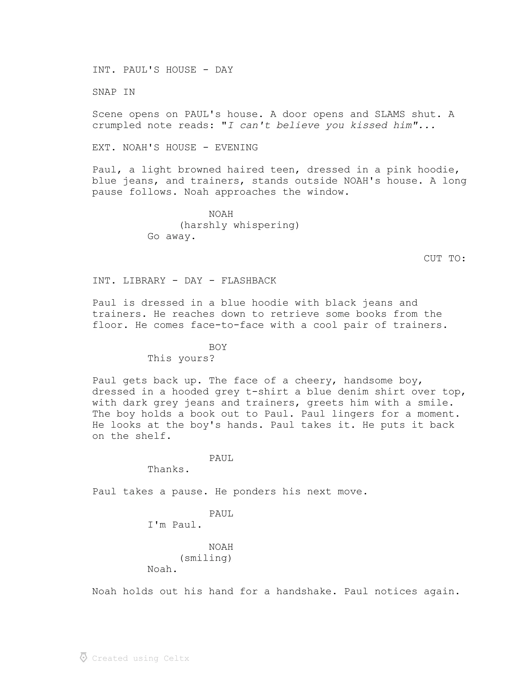 Boy meets Boy script | PDF