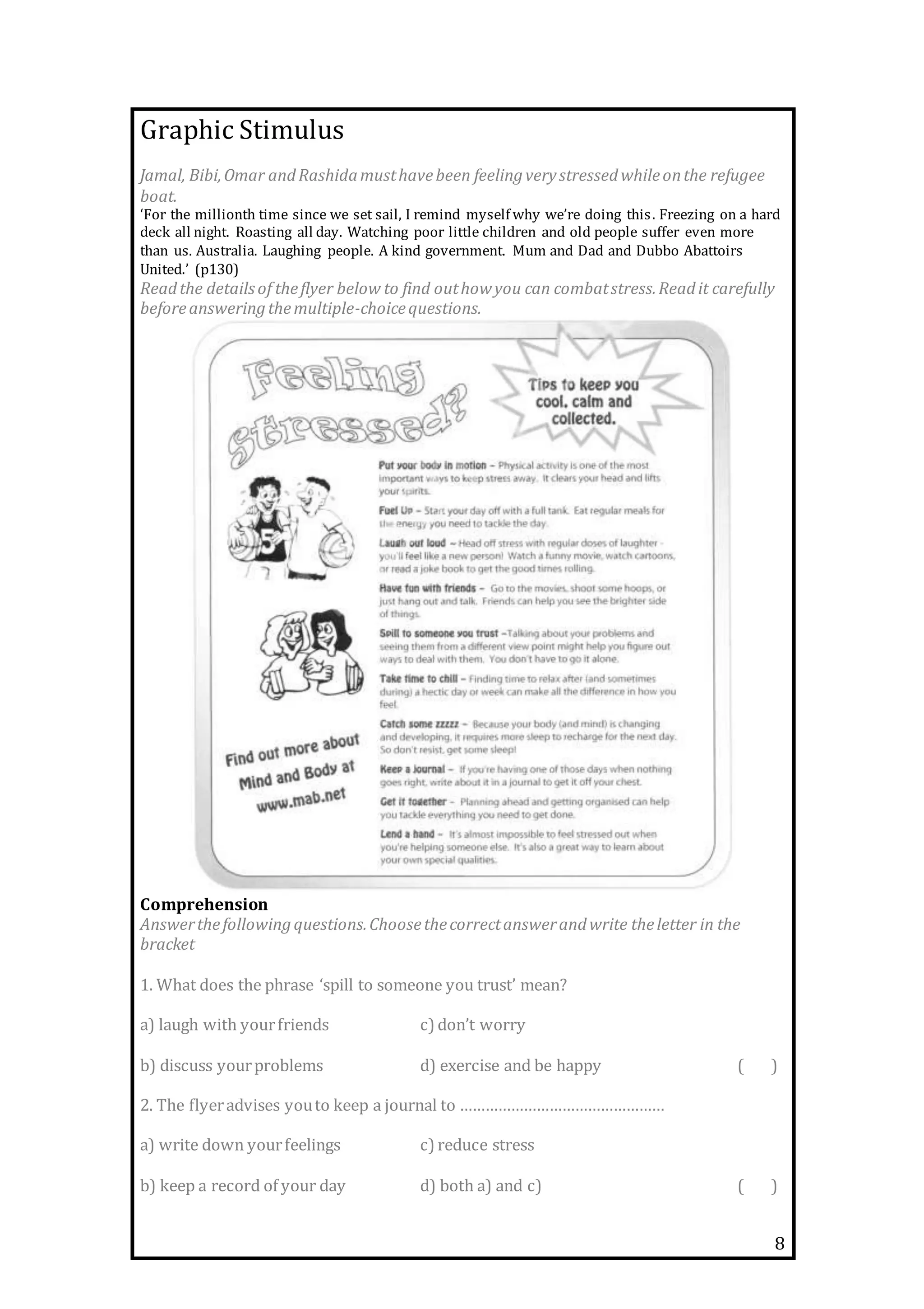 Boy Overboard EAL Booklet | DOCX