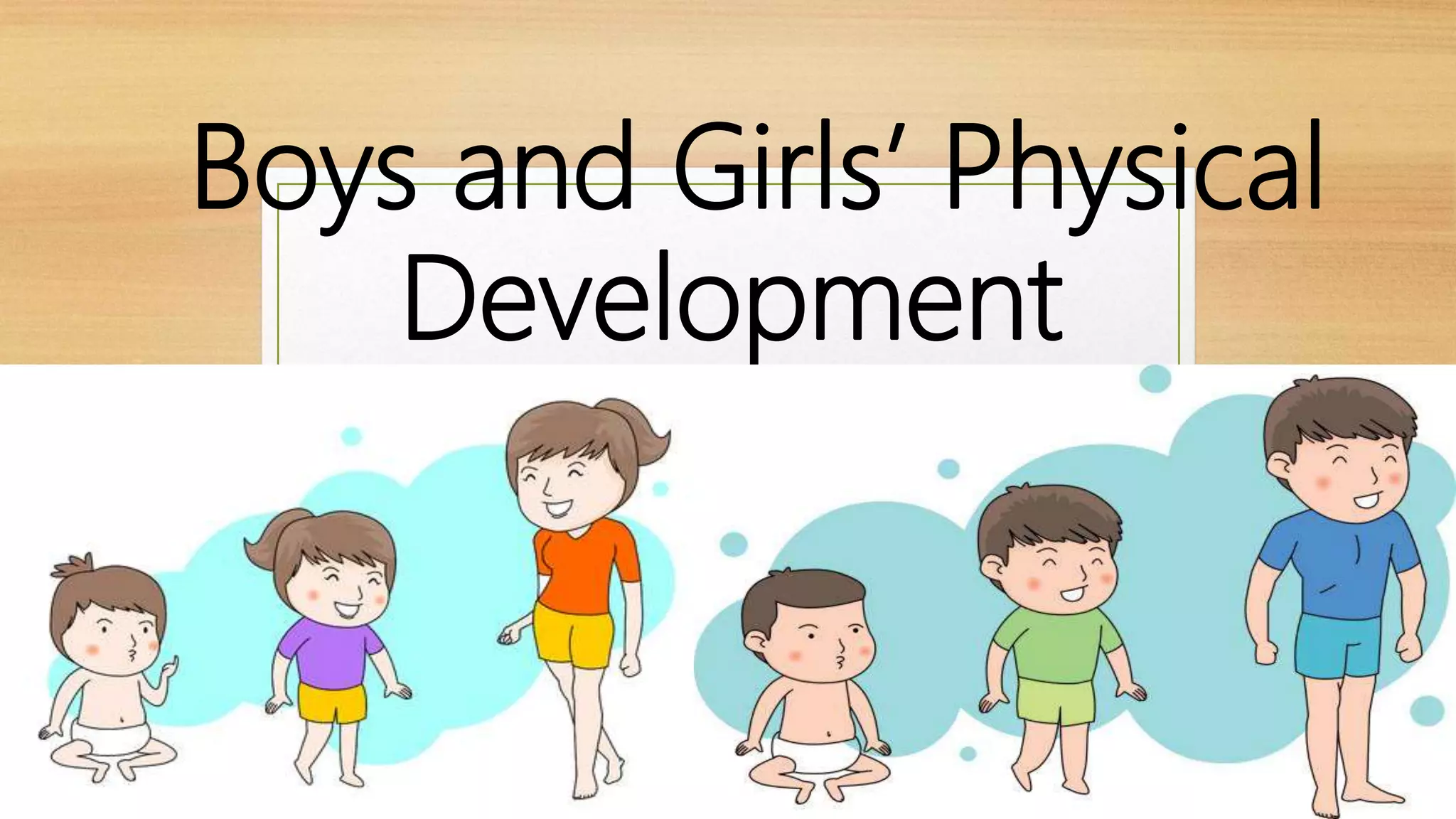 Boys and Girls' Physical Development | PPTX