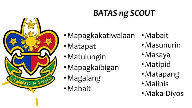 Boy Scout Orientation Power point Presentation | PPTX