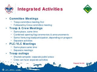 Venturing: Extending the Boy Scout Troop | PPT