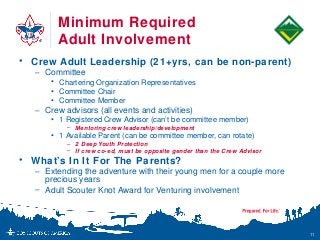 Venturing: Extending the Boy Scout Troop | PPT