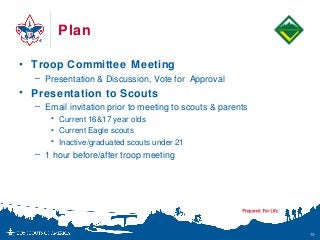 Venturing: Extending the Boy Scout Troop | PPT