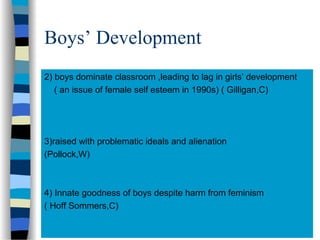 Boys’ Development | PPT
