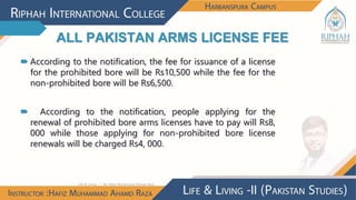 DRIVING LICENSE AND WEAPON LICENSE PRESENTATION PAK STUDY | PPTX