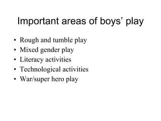 Boys' learning - Brent Mawson | PPT
