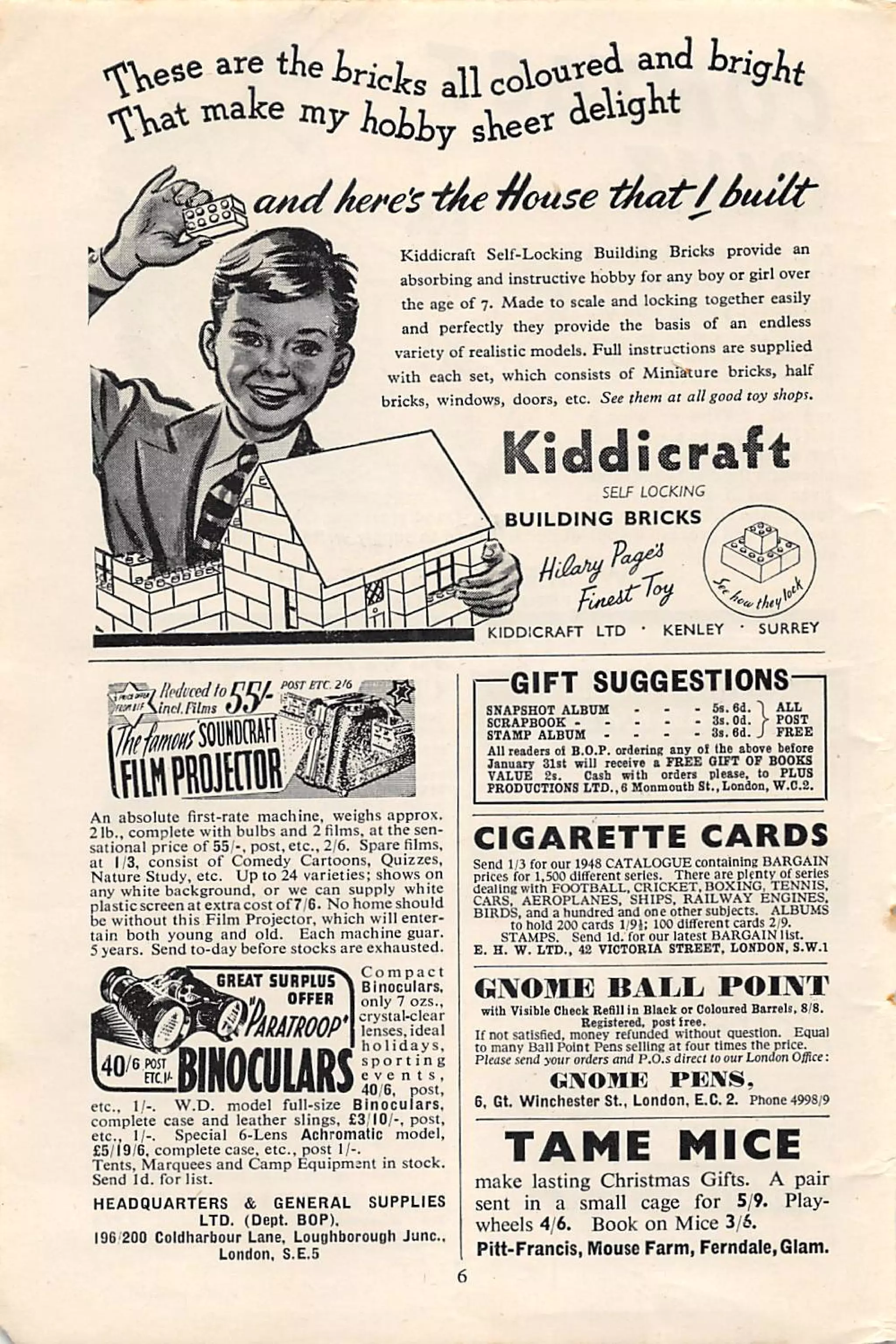 Boys Own Paper December 1948 | PDF