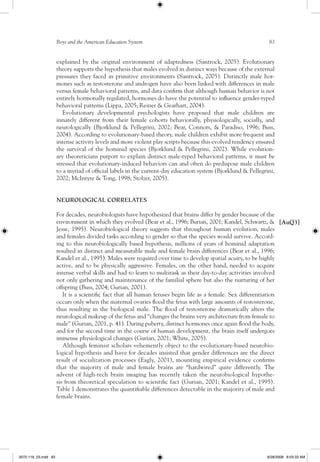 Boys and the American Education System: A Biocultural Review of the ...