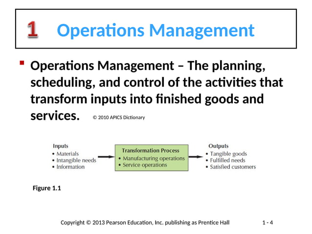 Introduction to Operations and Supply Chain Management | PPT