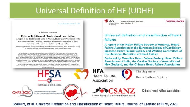 Update in HF Definition and Classification: Universal Definition and ...