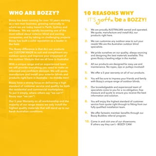 Bozzy 2017 Brochure | PDF