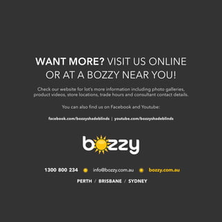 Bozzy 2017 Brochure | PDF