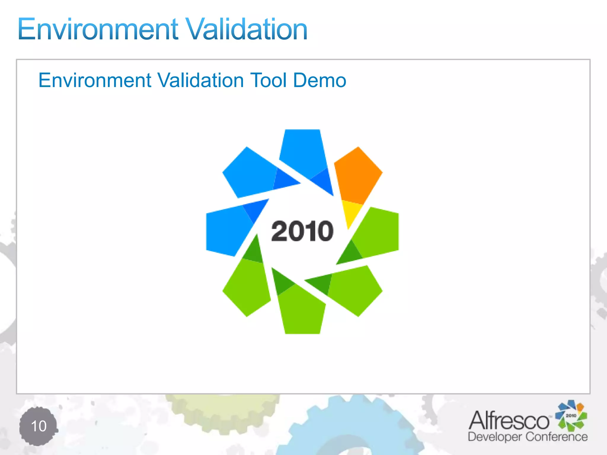 Alfresco Environment Validation and "Day Zero" Configuration | PPTX | Operating Systems ...
