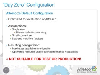 Alfresco Environment Validation and "Day Zero" Configuration | PPTX | Operating Systems ...