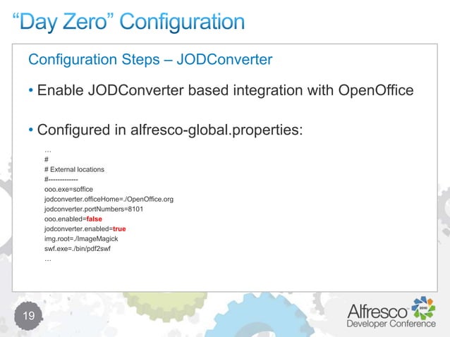 Alfresco Environment Validation and "Day Zero" Configuration | PPTX | Operating Systems ...