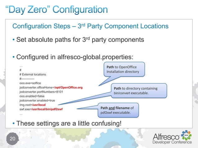 Alfresco Environment Validation and "Day Zero" Configuration | PPTX | Operating Systems ...
