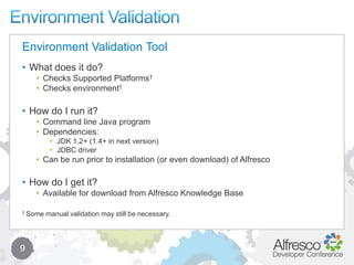 Alfresco Environment Validation and "Day Zero" Configuration | PPTX | Operating Systems ...
