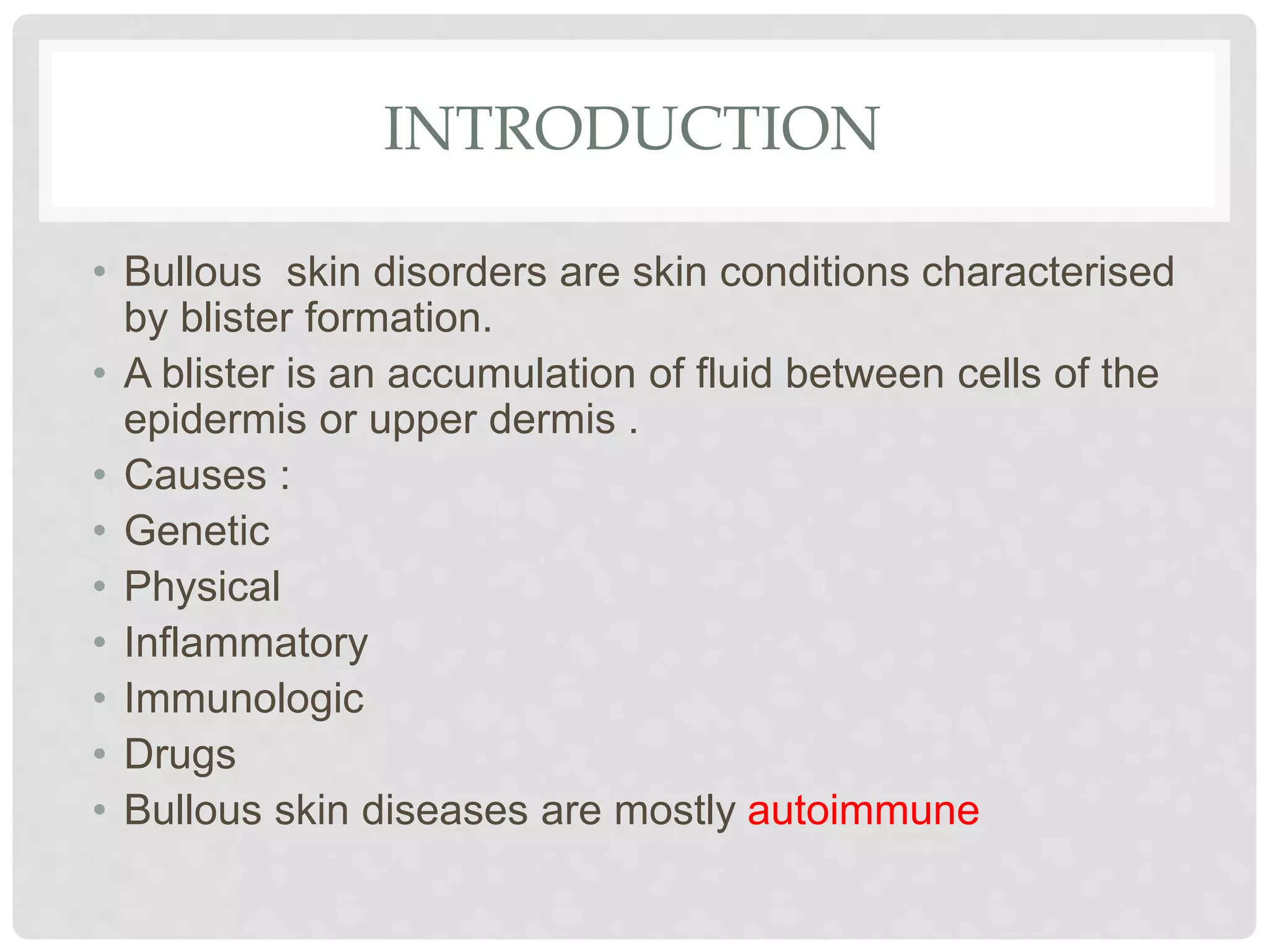 Bullous pemphigoid , dermatitis herpitiformis and cbdc | PPTX