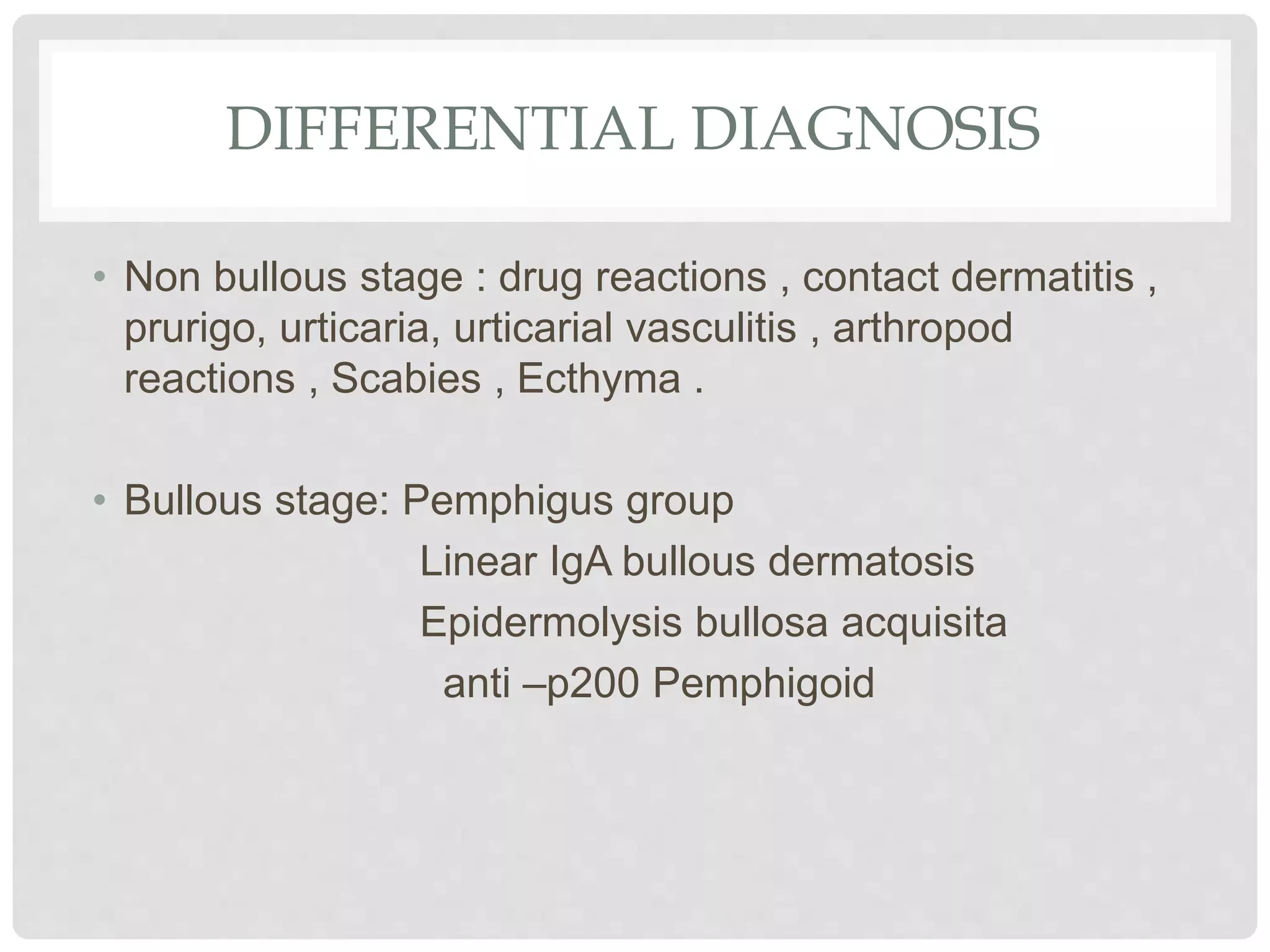 Bullous pemphigoid , dermatitis herpitiformis and cbdc | PPTX