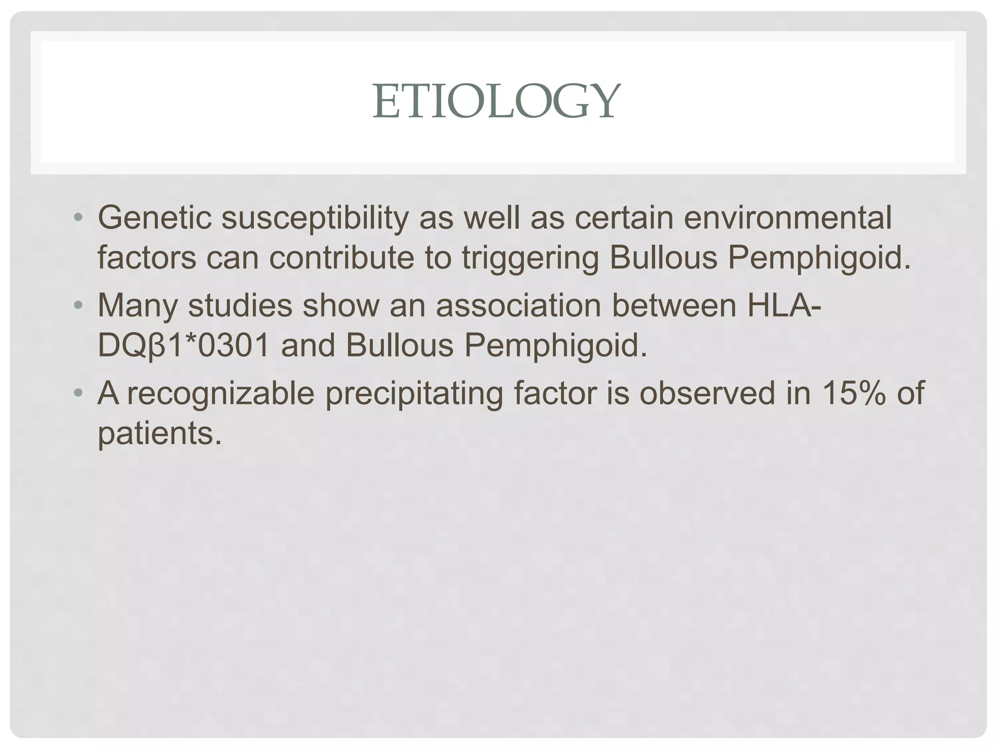 Bullous pemphigoid , dermatitis herpitiformis and cbdc | PPTX