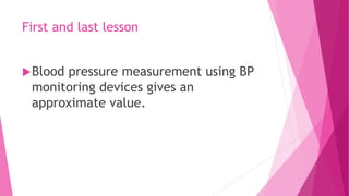 BLOOD PRESSURE | PPTX