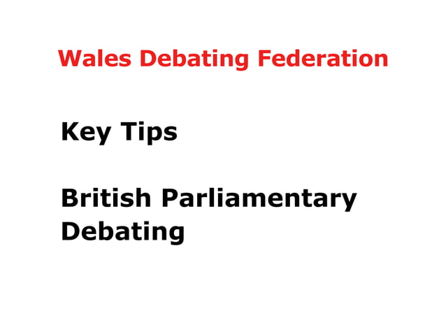 Bp Debate Presentation1 | PPT