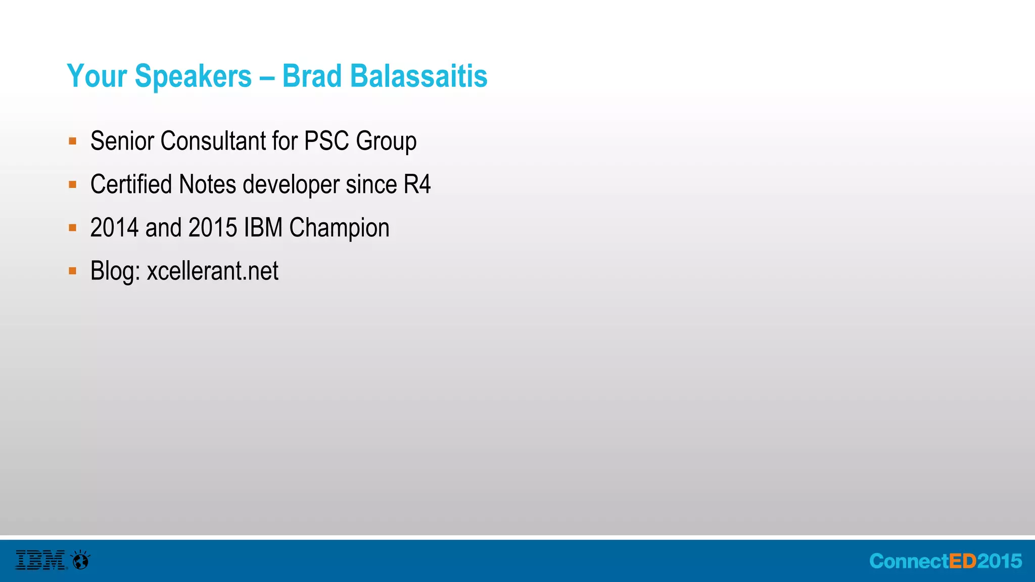 Take Your XPages Development to the Next Level | PPT